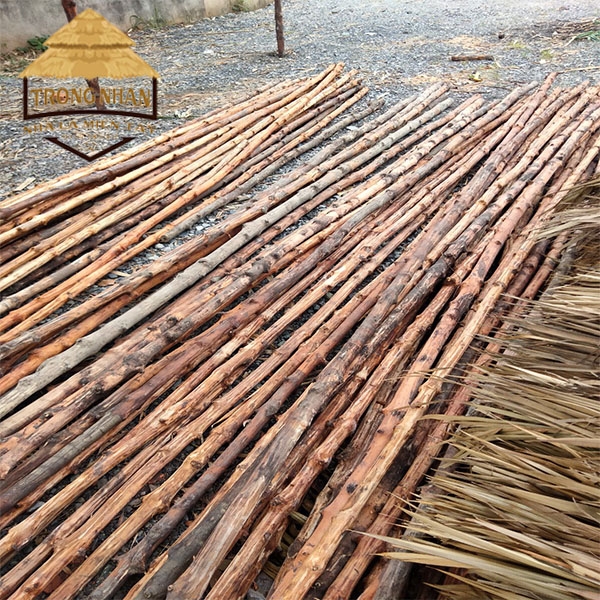 Ứng dụng của cây đước làm mái nhà lá